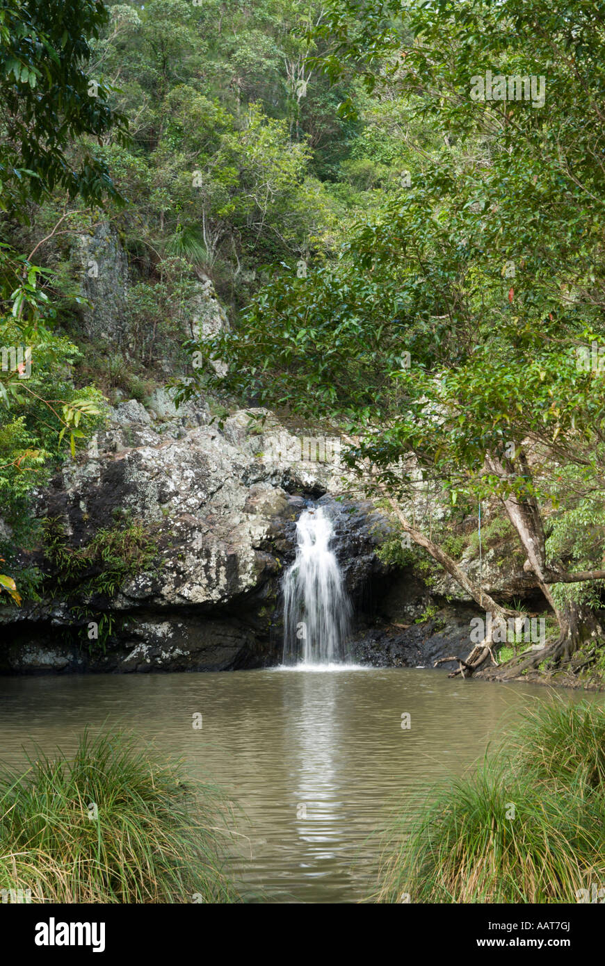 Waterfall Queensland Australia Stock Photo - Alamy