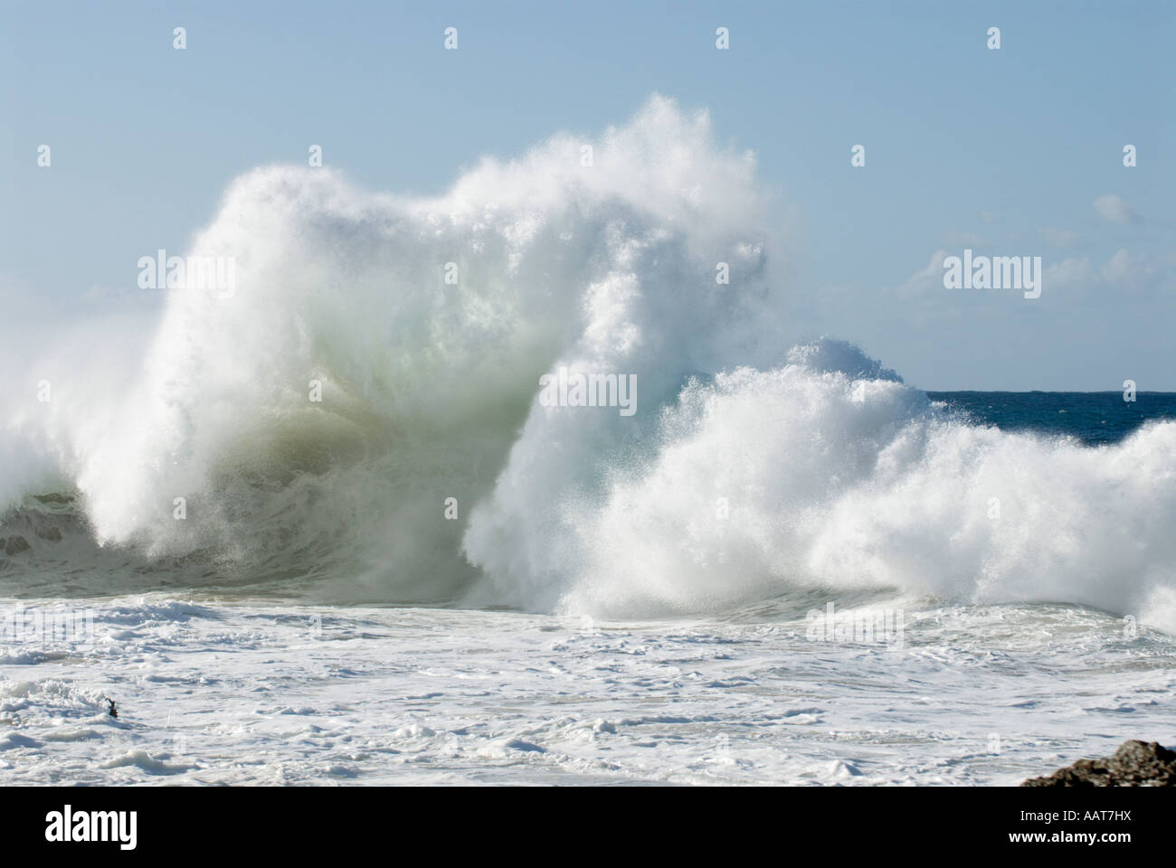 Waves Snapper Rocks Queensland Australia Stock Photo - Alamy