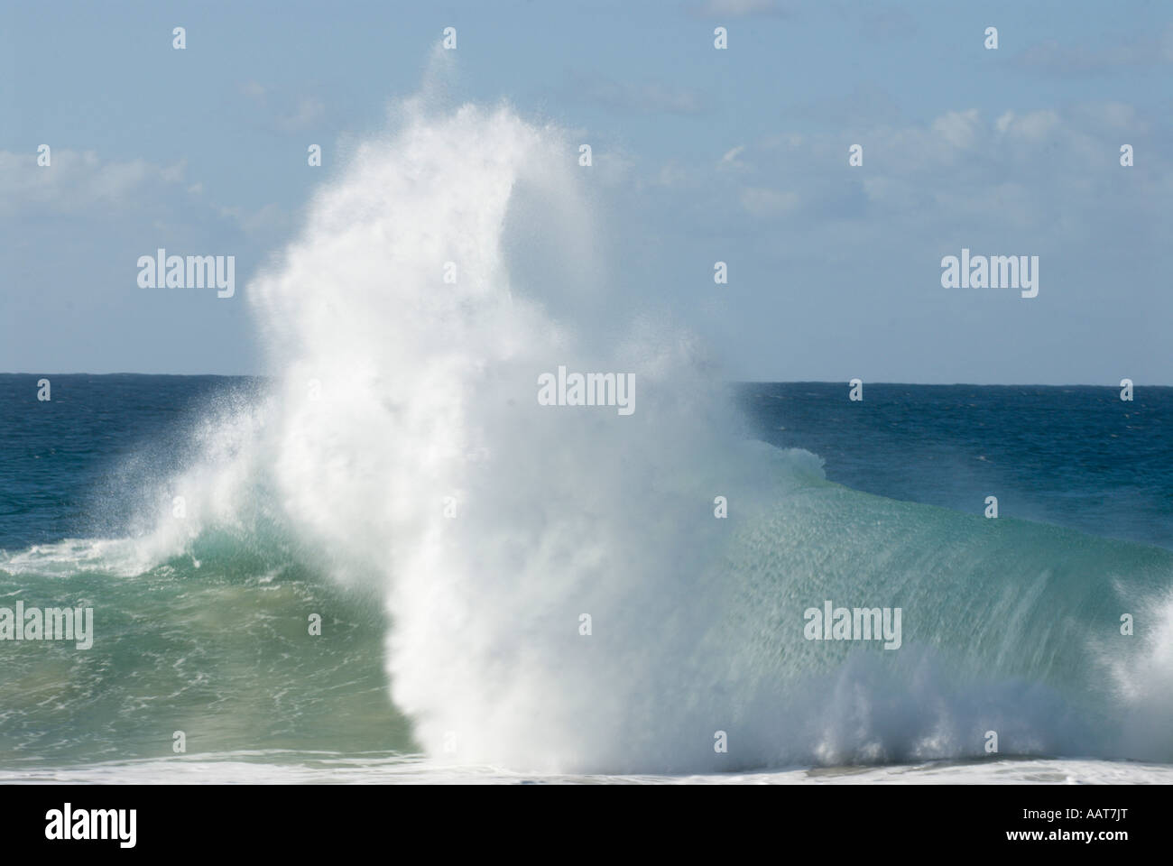 Waves Snapper Rocks Queensland Australia Stock Photo - Alamy