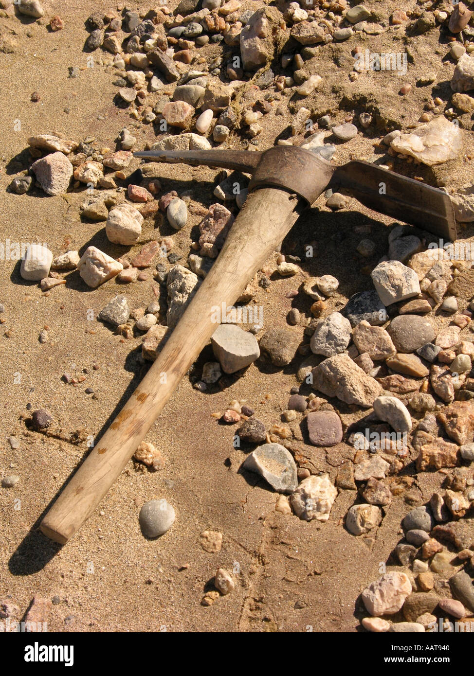 Gold mining pick axe hi-res stock photography and images - Alamy