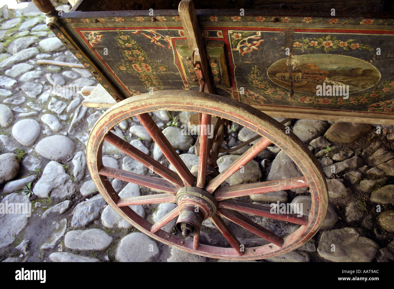 Painted cart hi-res stock photography and images - Alamy