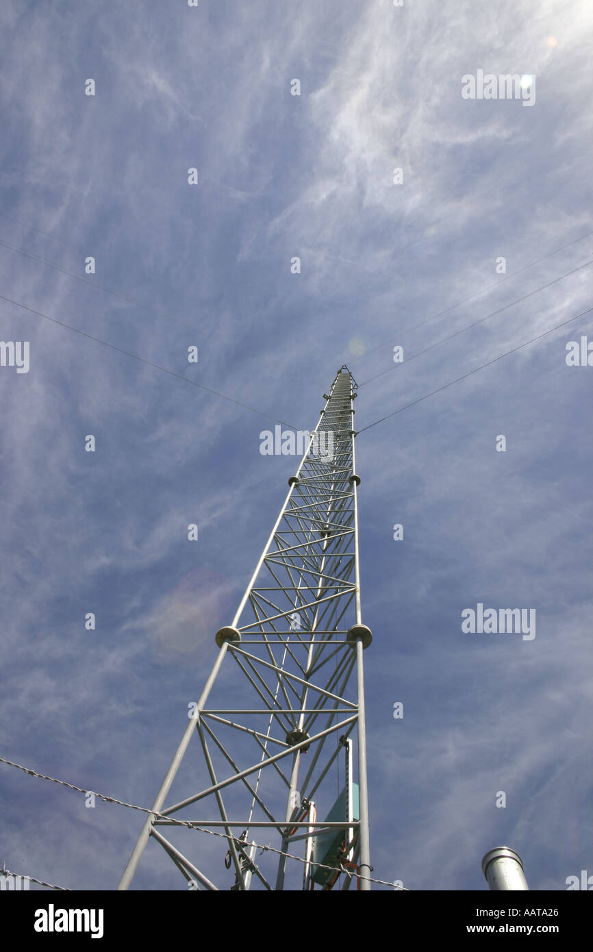 Guyed tower hi-res stock photography and images - Alamy