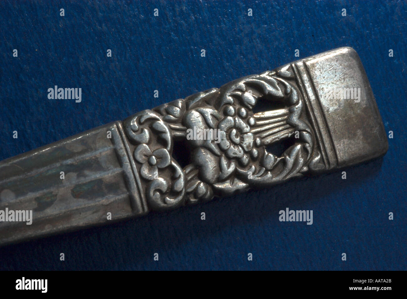 Silver spoon handle hi-res stock photography and images - Alamy