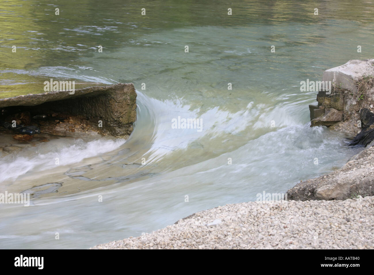 Clear river water Stock Photo - Alamy