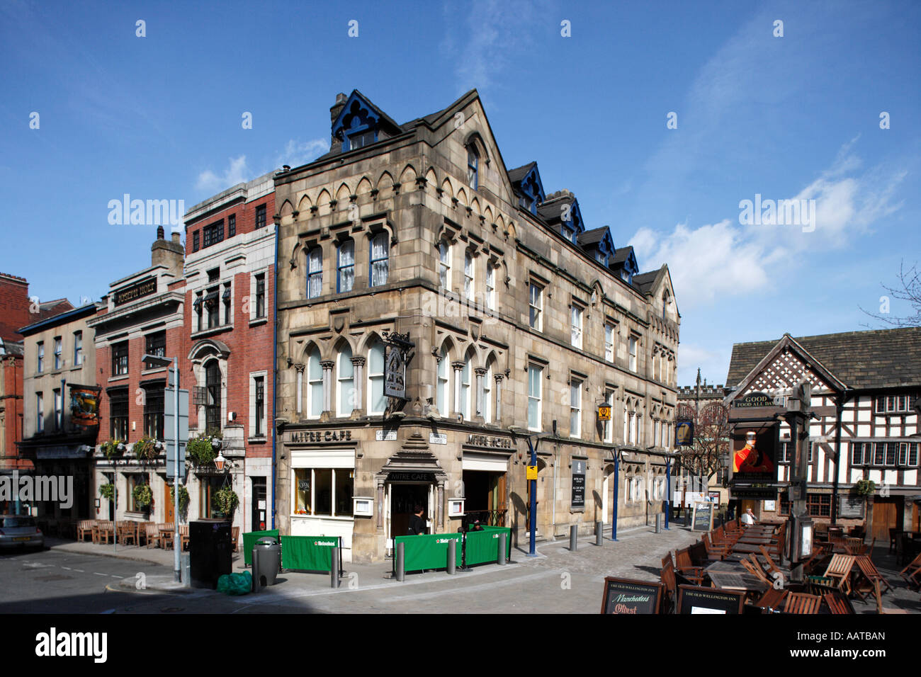 The Mitre hotel in Manchester UK Stock Photo - Alamy