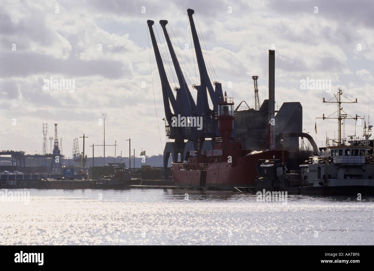 East Goodwin Lightship moored at Ipswich Wet Dock Stock Photo - Alamy