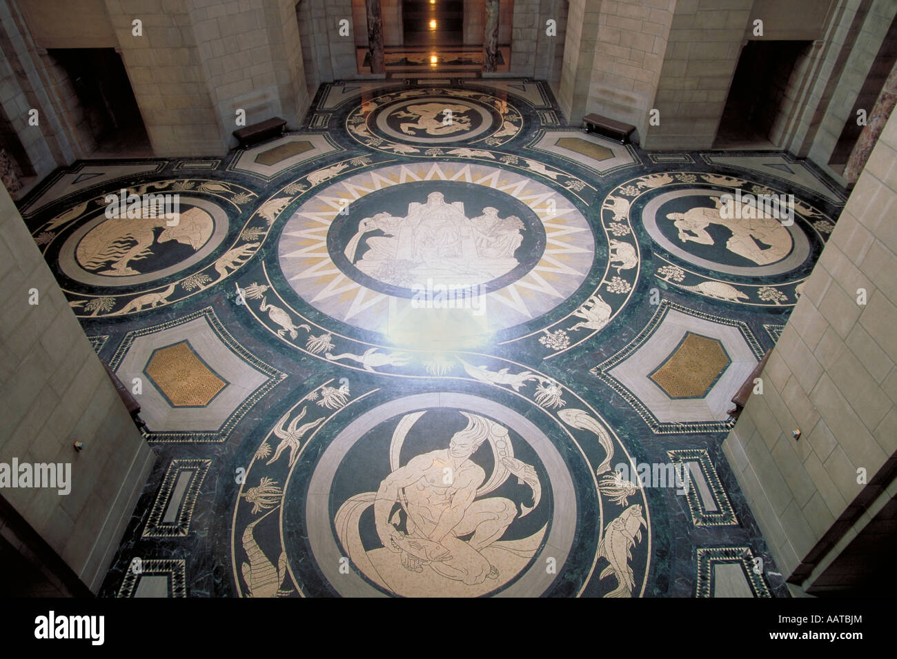 Nebraska capitol rotunda hi-res stock photography and images - Alamy