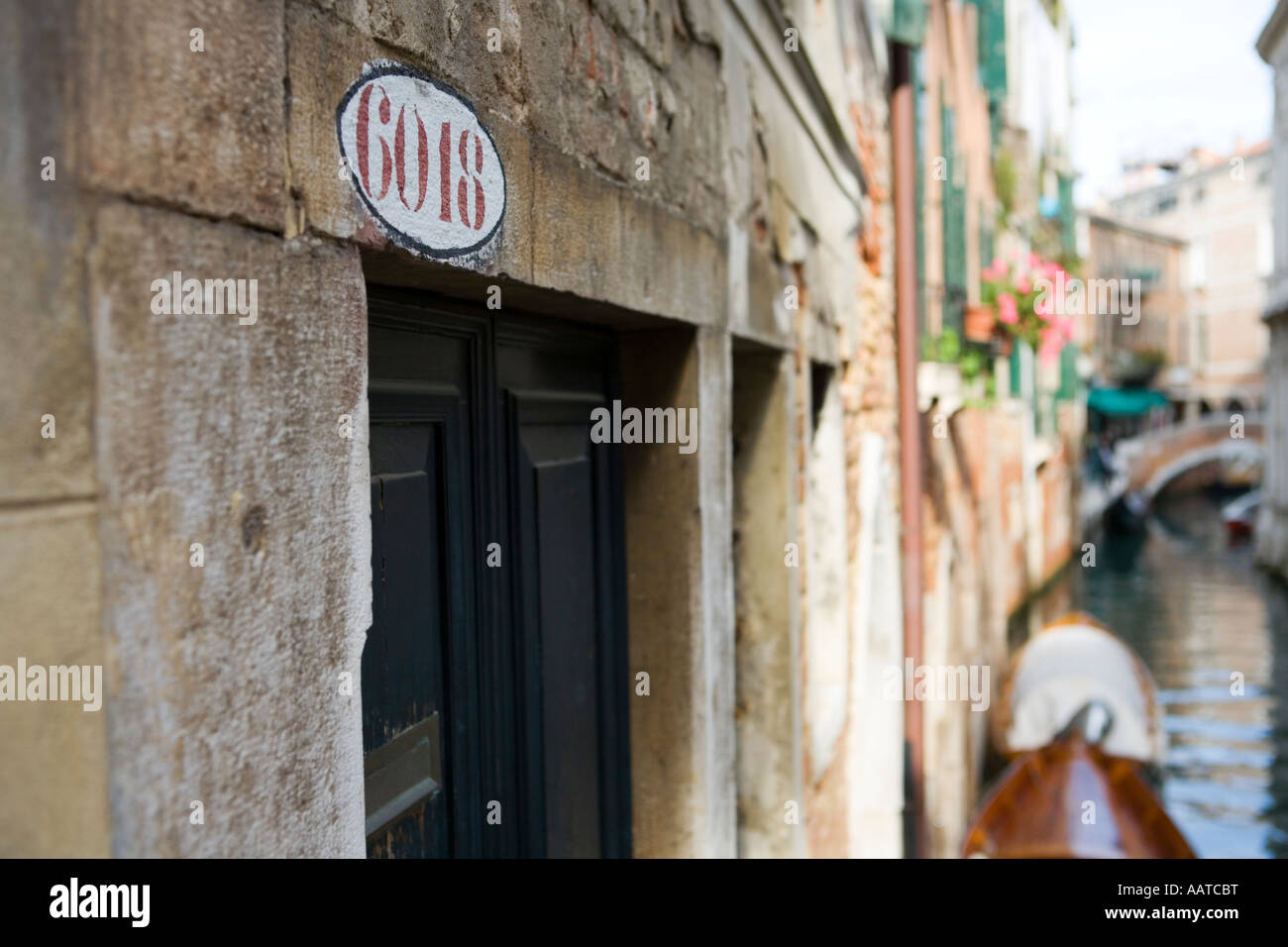 Venice Italy House number Stock Photo - Alamy