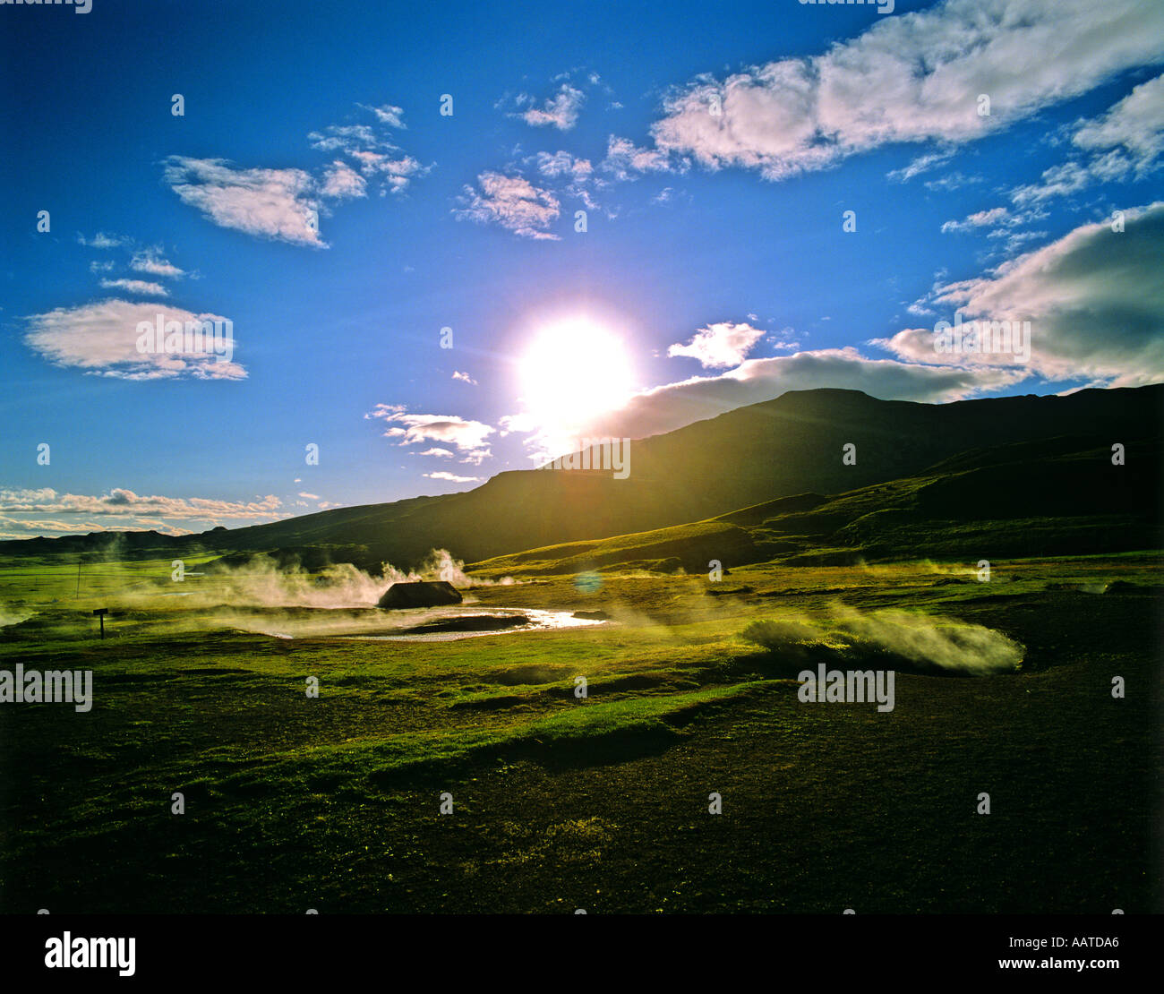 Strokkur fountain Geyser Iceland Stock Photo - Alamy