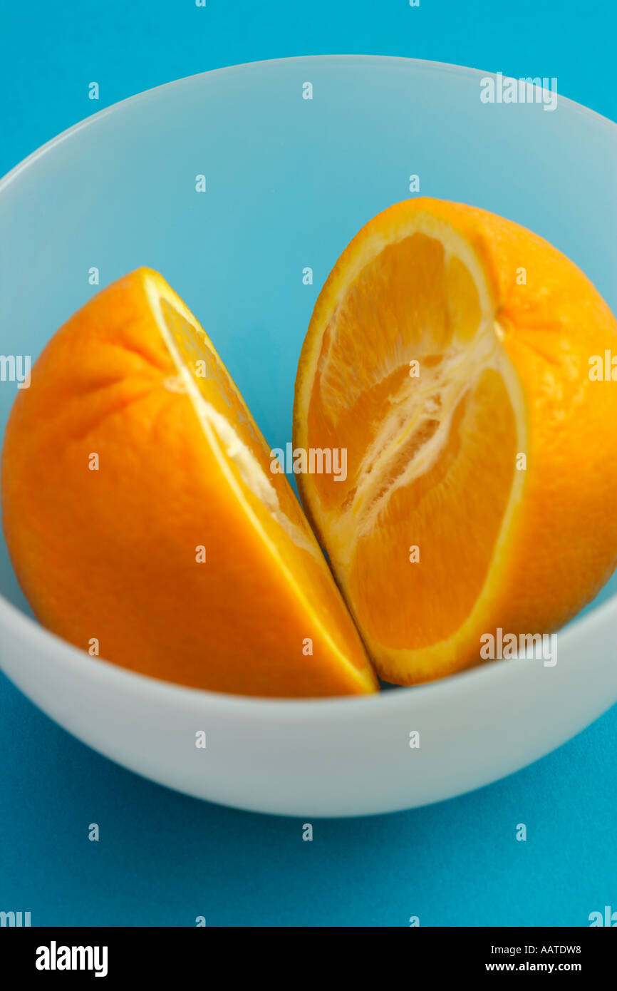 2 half orange hi-res stock photography and images - Alamy