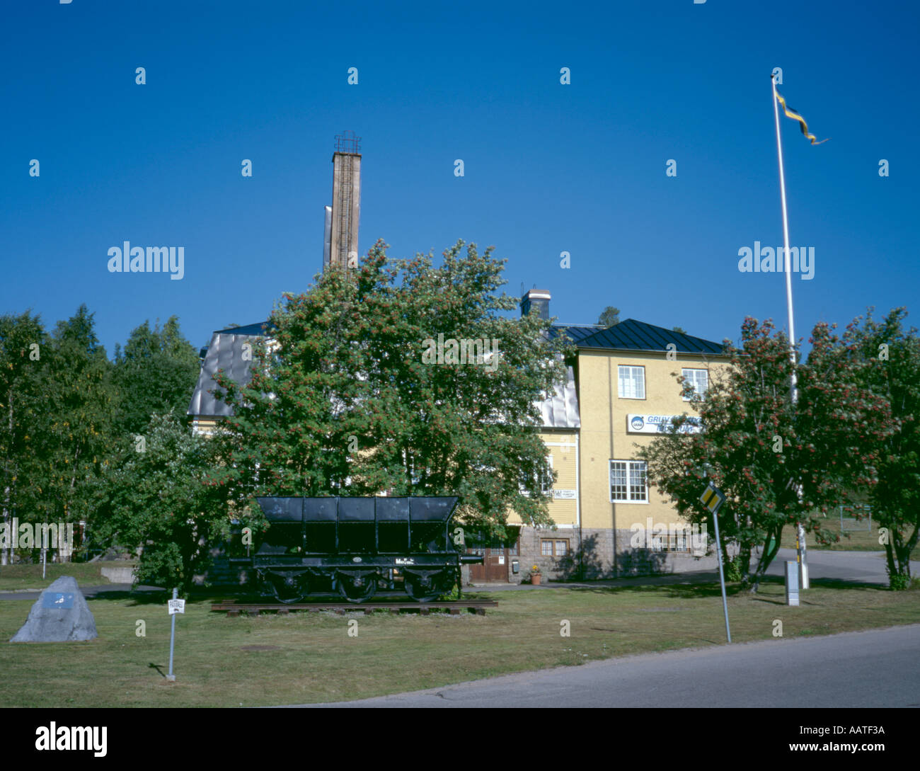 Gruvmuseum (Mining Museum), Malmberget (Ore mountain), Lappland ...