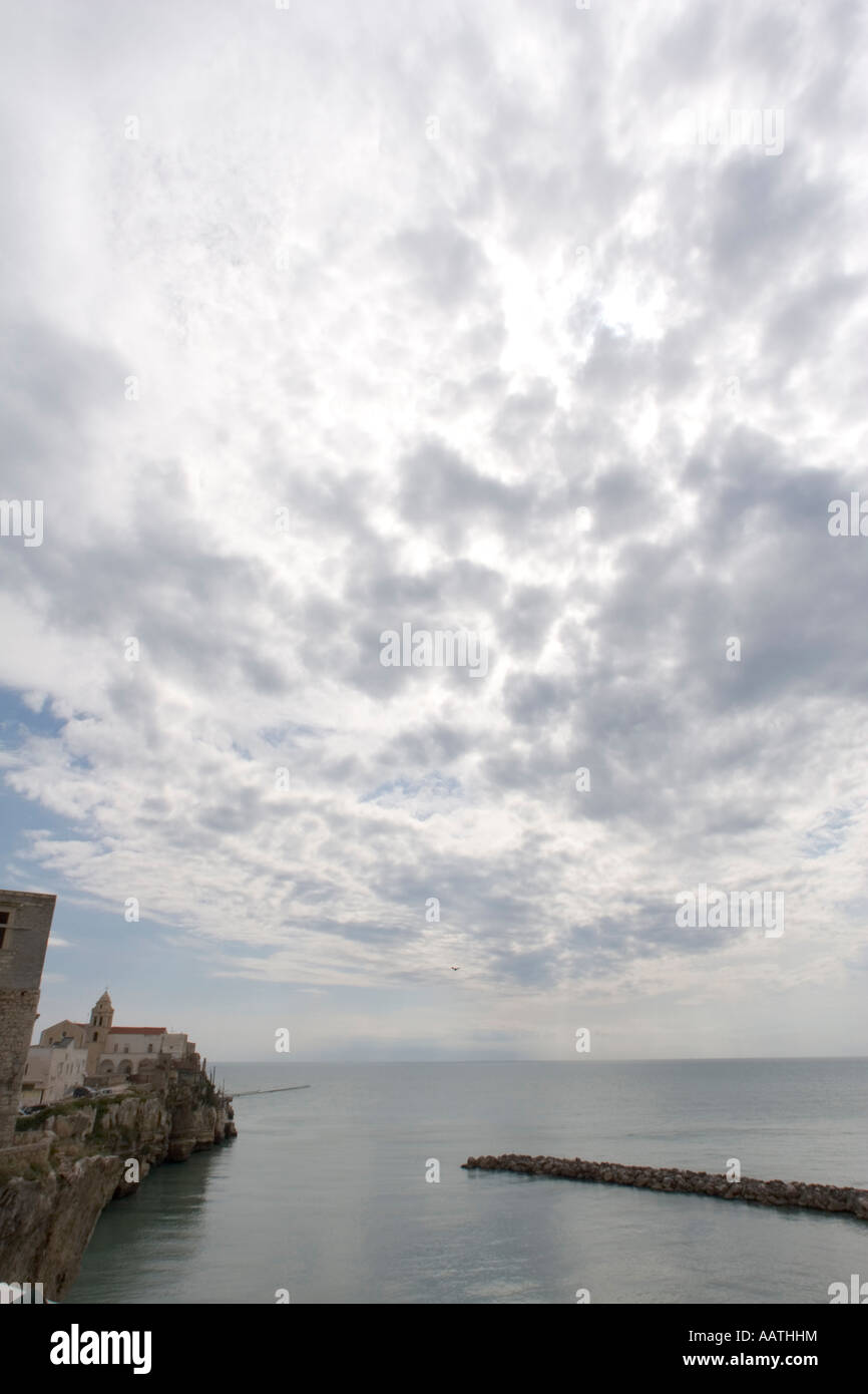 Port of Lecce, Gargano, Italy Stock Photo - Alamy