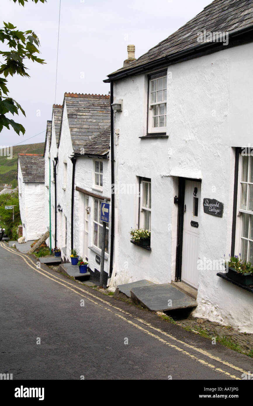 Boscastle village, Cornwall Stock Photo - Alamy
