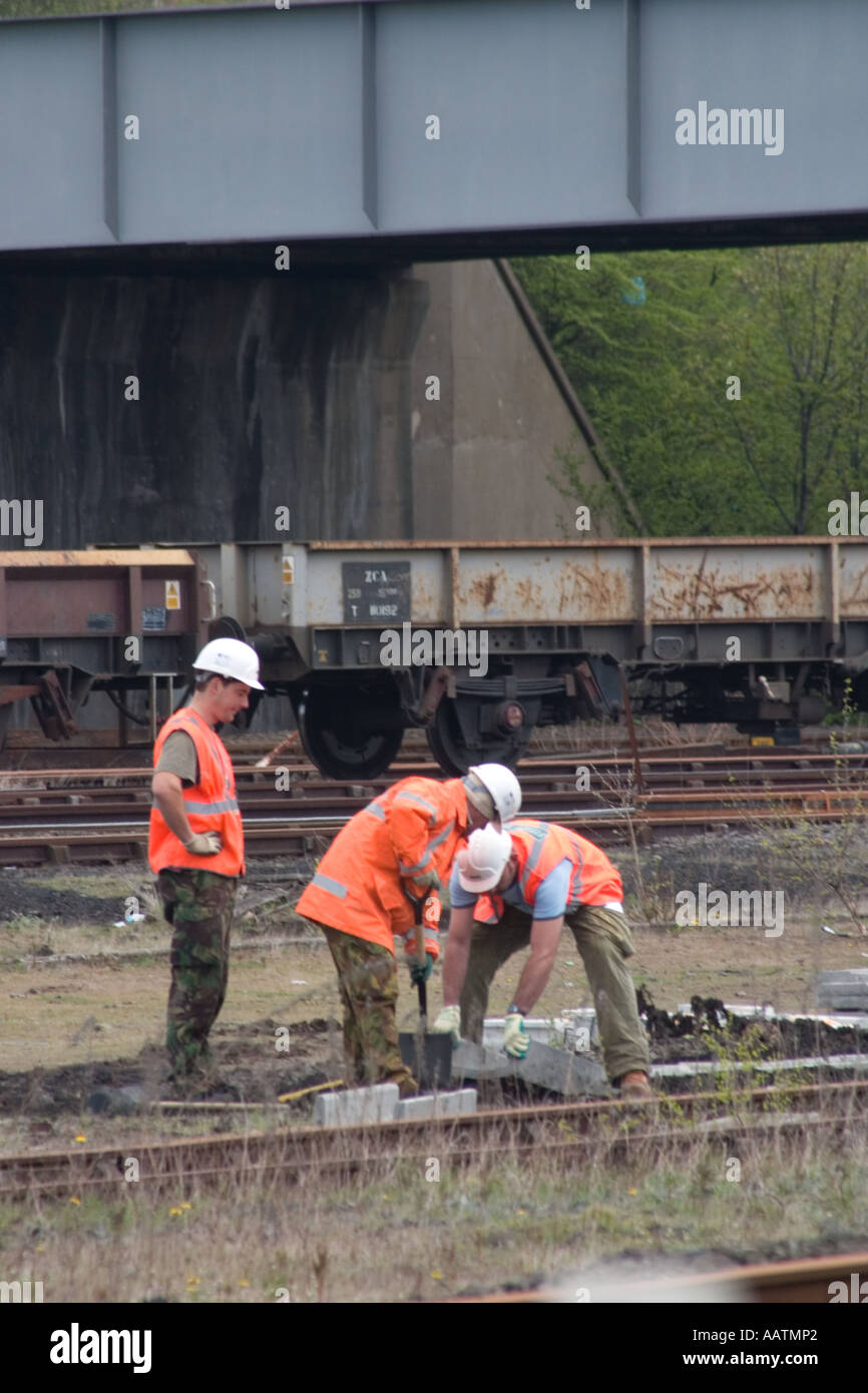Railtrack worker hi-res stock photography and images - Alamy