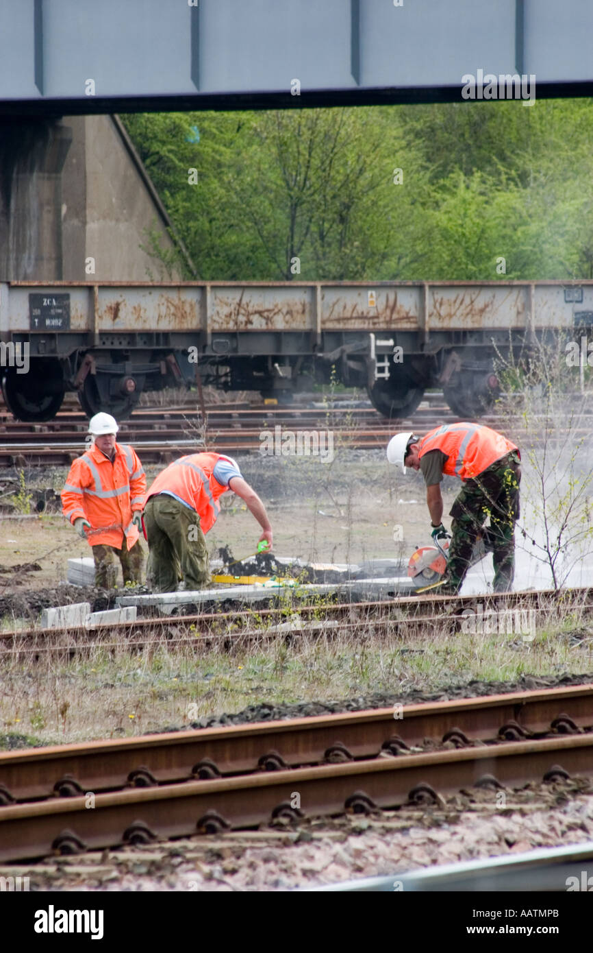 Railtrack worker hi-res stock photography and images - Alamy
