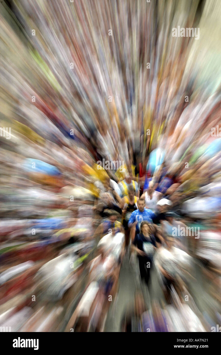 Paris Marathon 2004 Stock Photo - Alamy