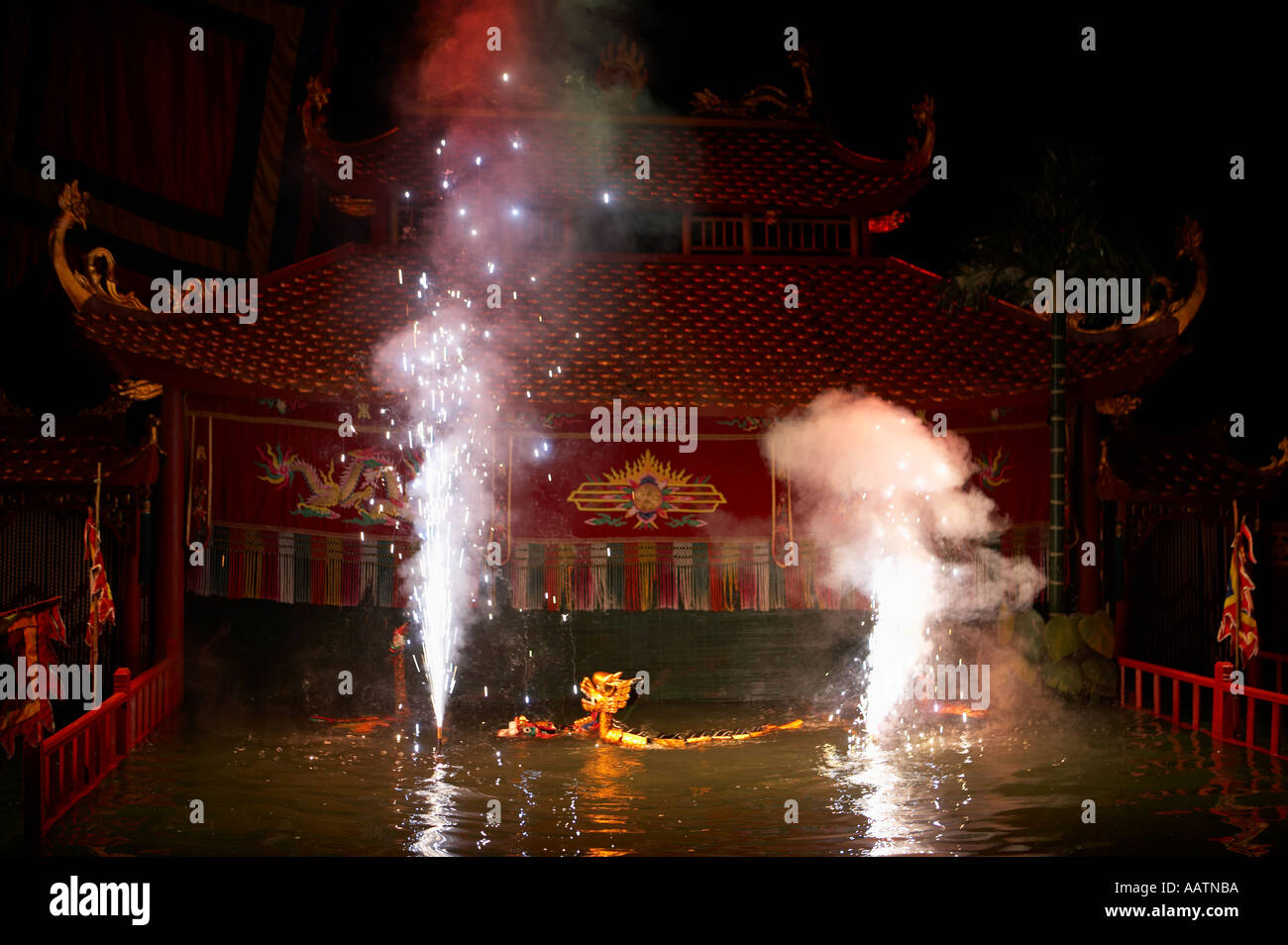Thang Long Puppet Theatre Hanoi Vietnam Stock Photo - Alamy