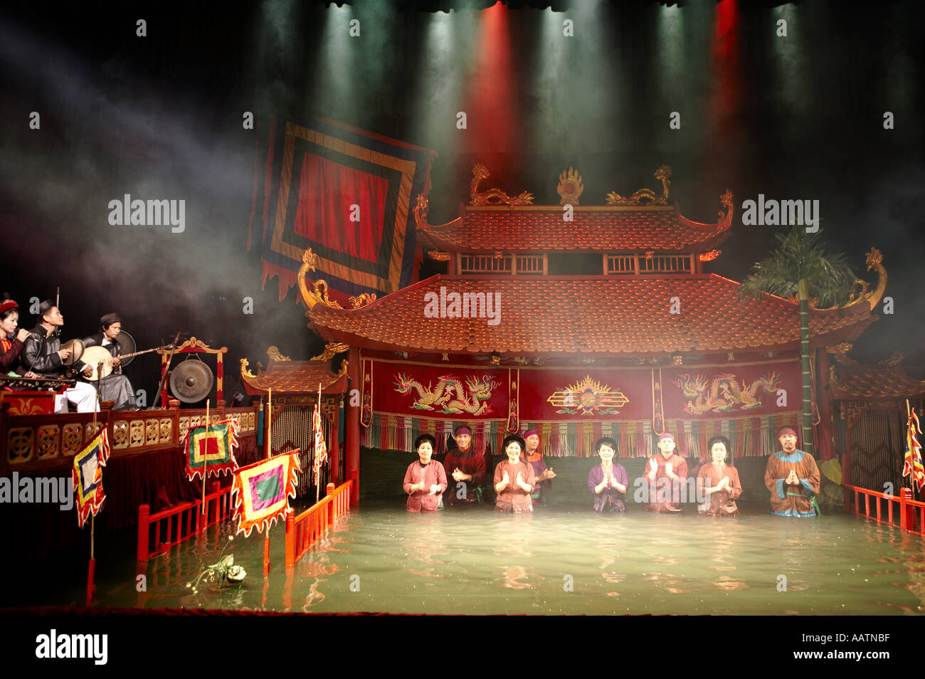 Thang Long Puppet Theatre Hanoi Vietnam Stock Photo - Alamy