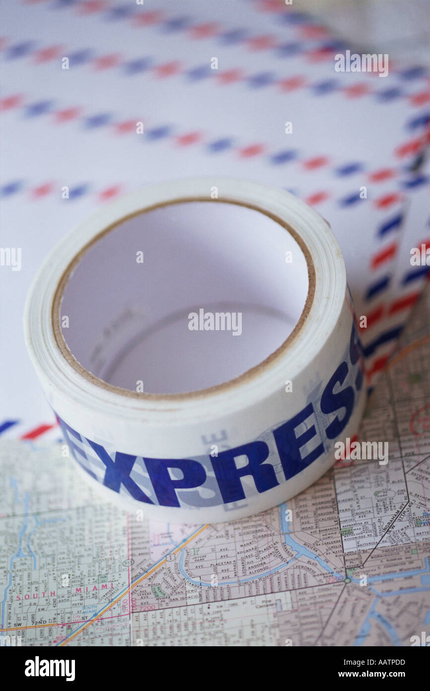 Air mail envelopes Stock Photo - Alamy