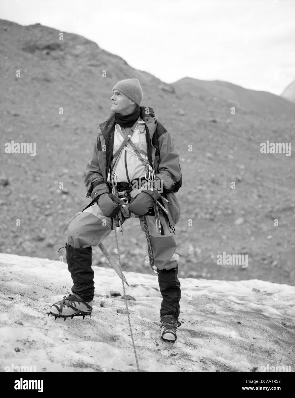 Ice standing Black and White Stock Photos & Images - Alamy