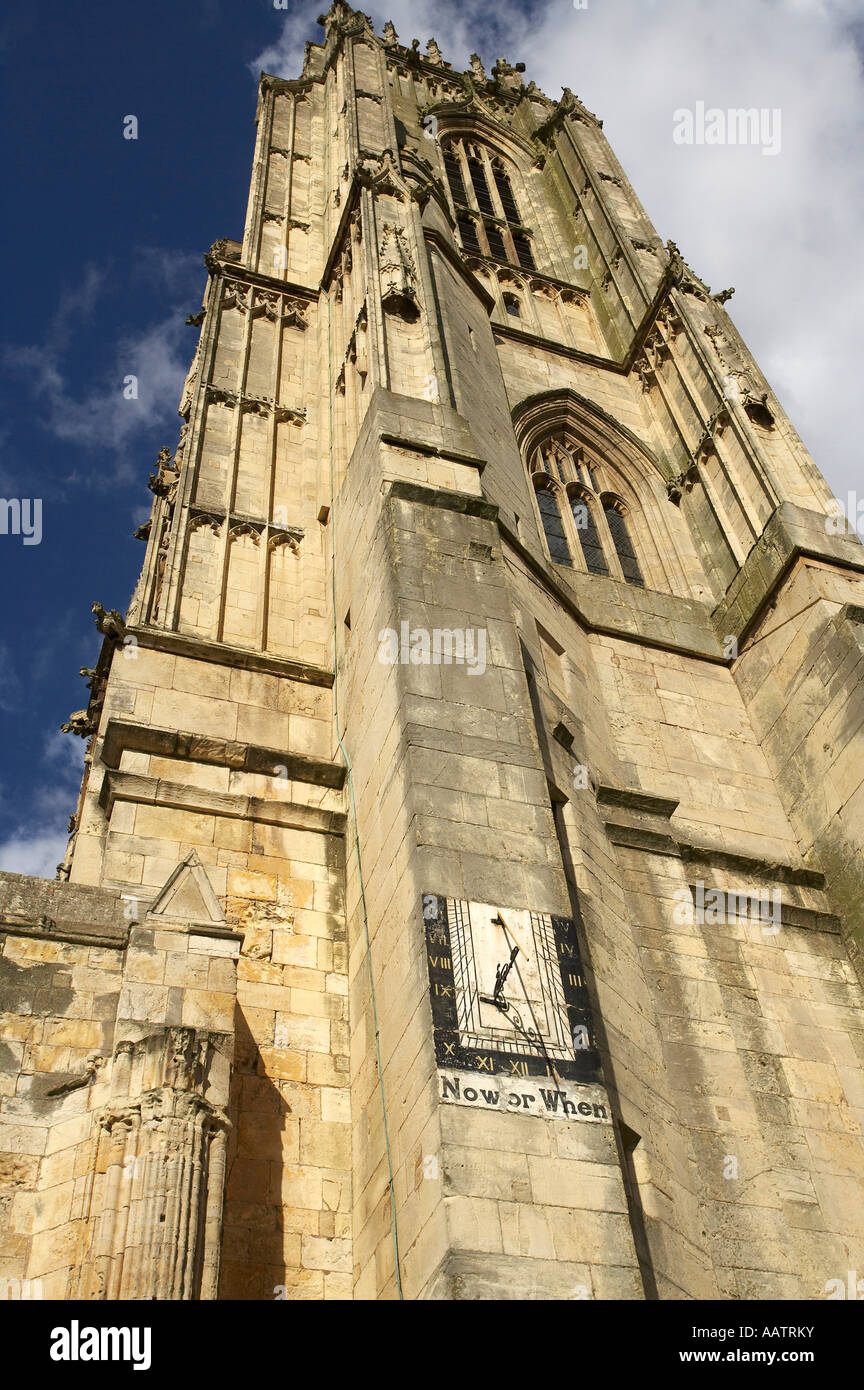 Sun Dial ob the South Wall The Minster Beverley East Riding of ...
