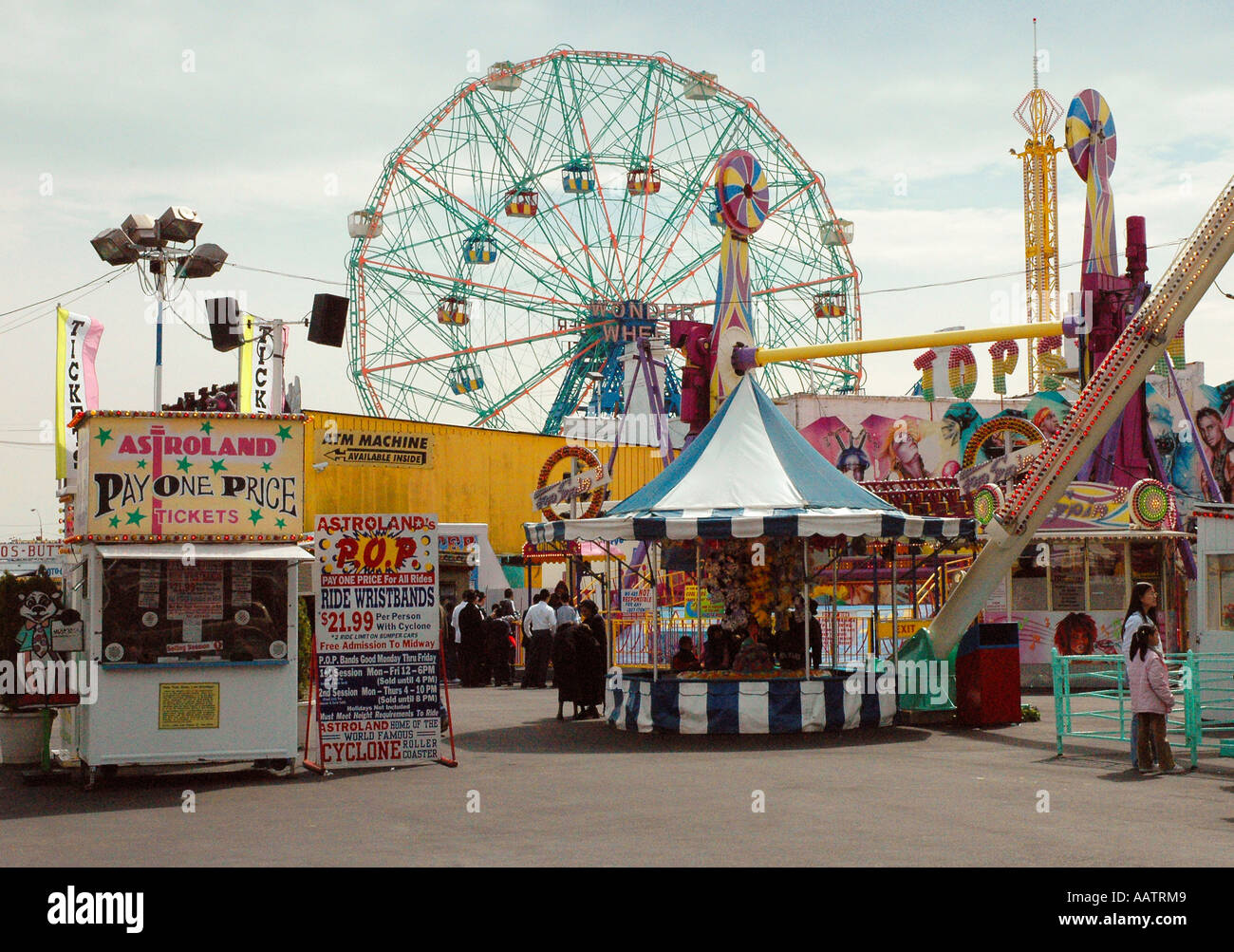 Coney Island Carousel, Brooklyn NY Stock Photo - Alamy