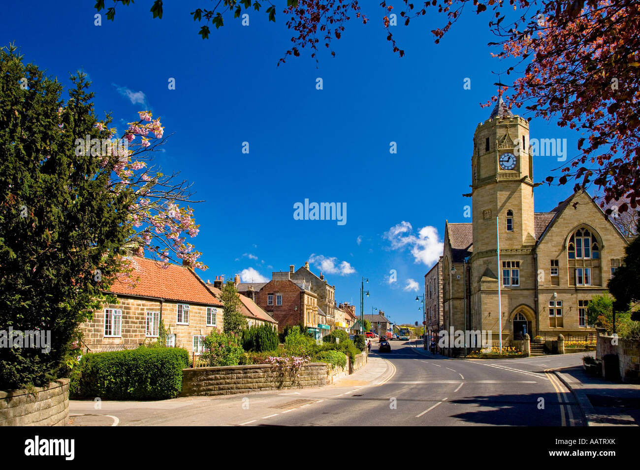 Loftus Market Place and Town Hall East Cleveland Redcar and Cleveland ...