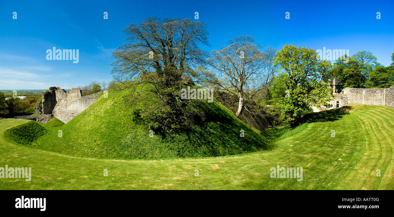 Pickering Castle Pickering North Yorkshire England Stock Photo - Alamy