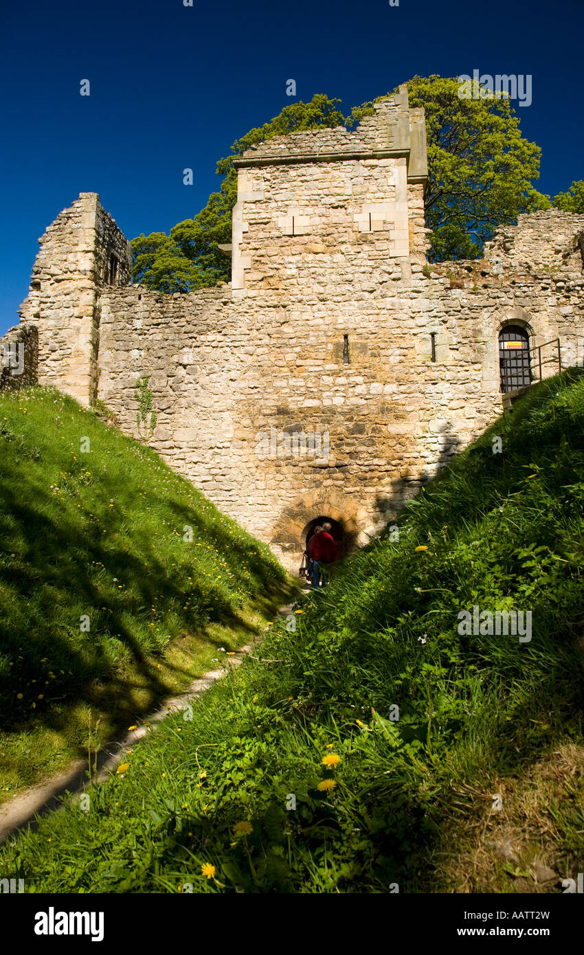 Pickering Castle Pickering North Yorkshire England Stock Photo - Alamy