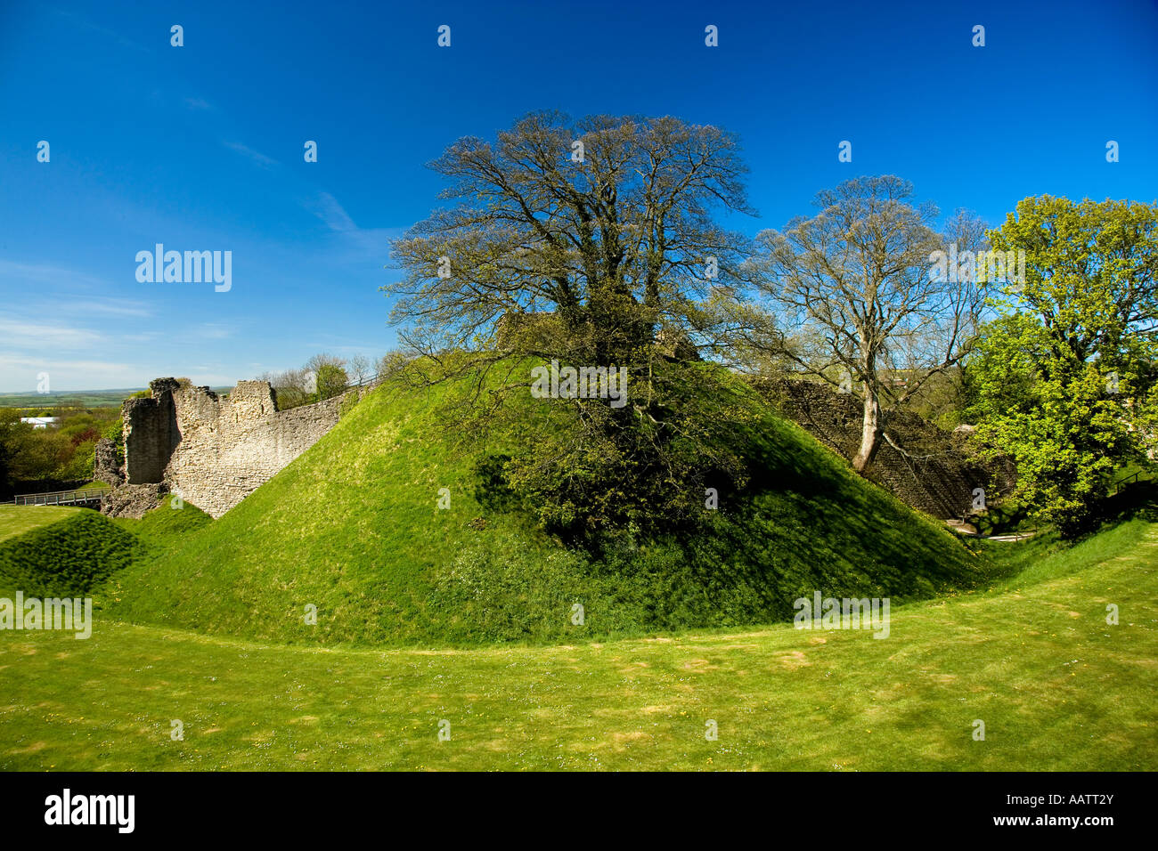 Pickering Castle Pickering North Yorkshire England Stock Photo - Alamy