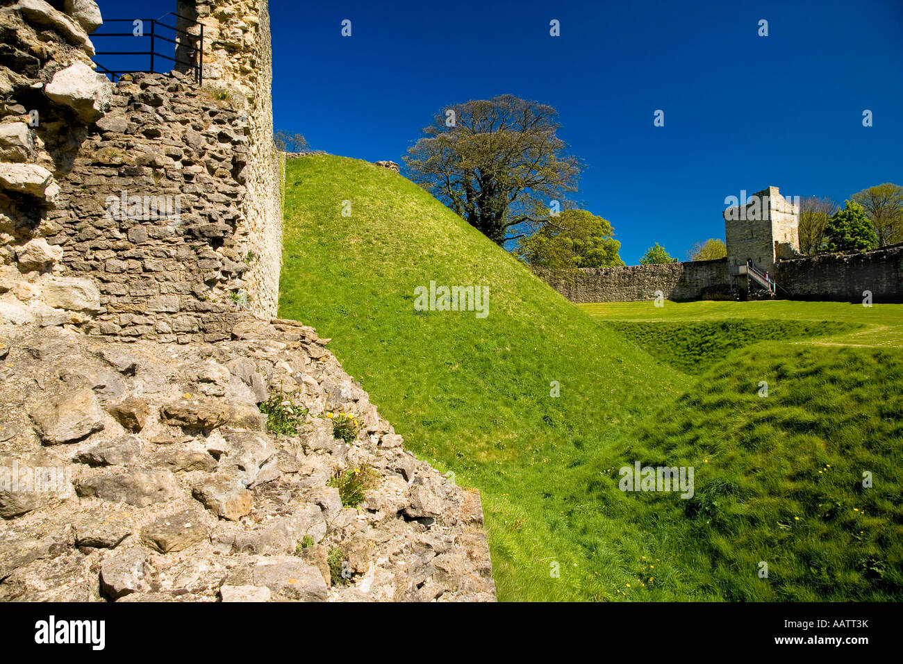 Pickering Castle Pickering North Yorkshire England Stock Photo - Alamy