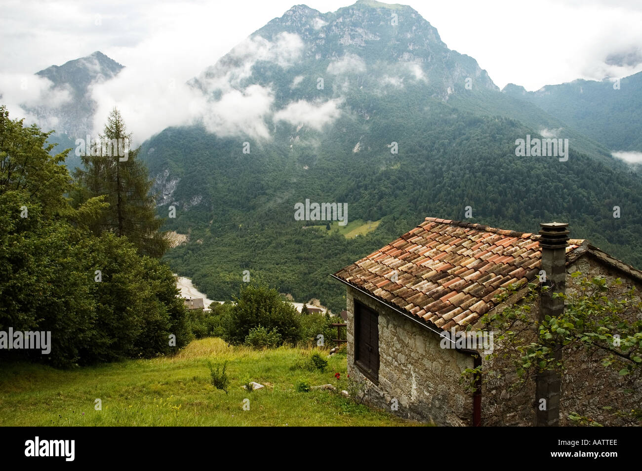 Little house in the mountain of erto - region of friuli venezia giulia ...