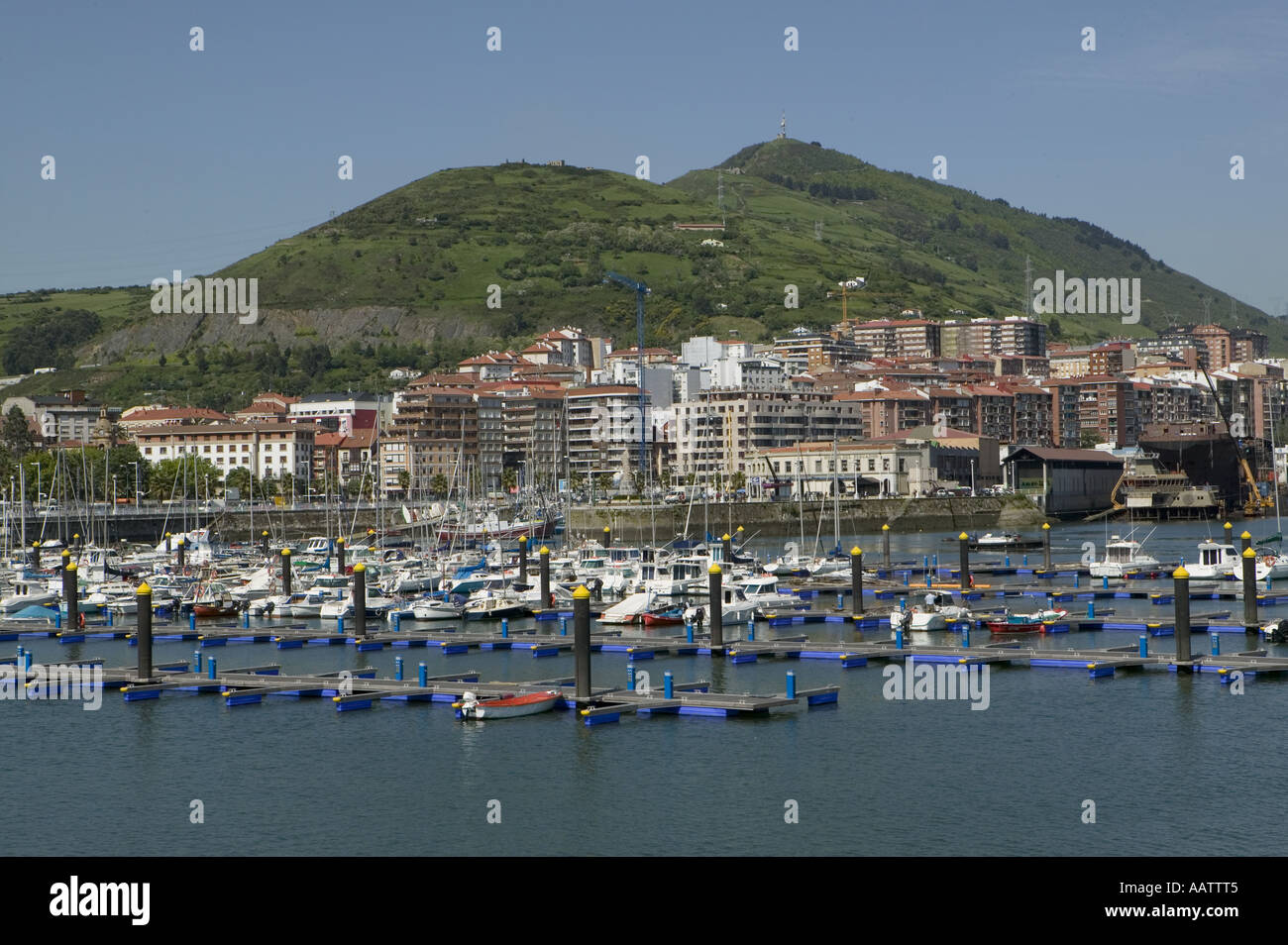 Port of Santurtzi Pais Vasco (Basque Country), northern Spain Stock ...