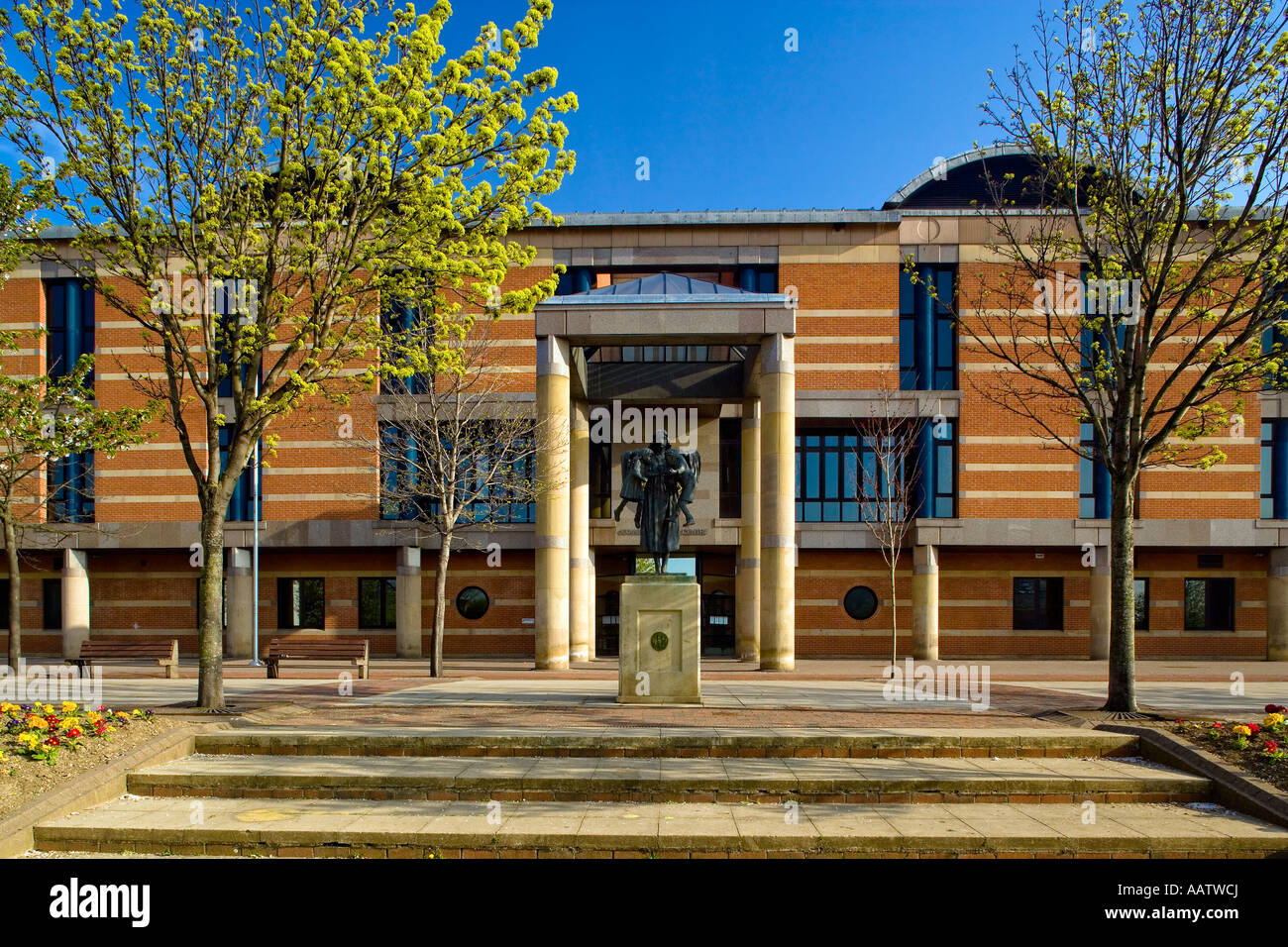 The Crown Court Building Middlesbrough Teesside Cleveland Stock Photo ...
