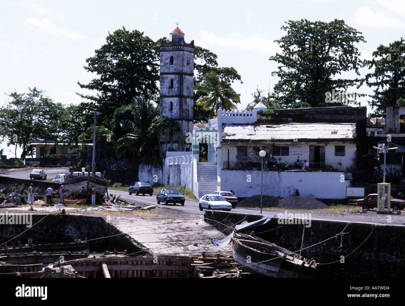 Mosque Moroni Grand Comore Stock Photo - Alamy
