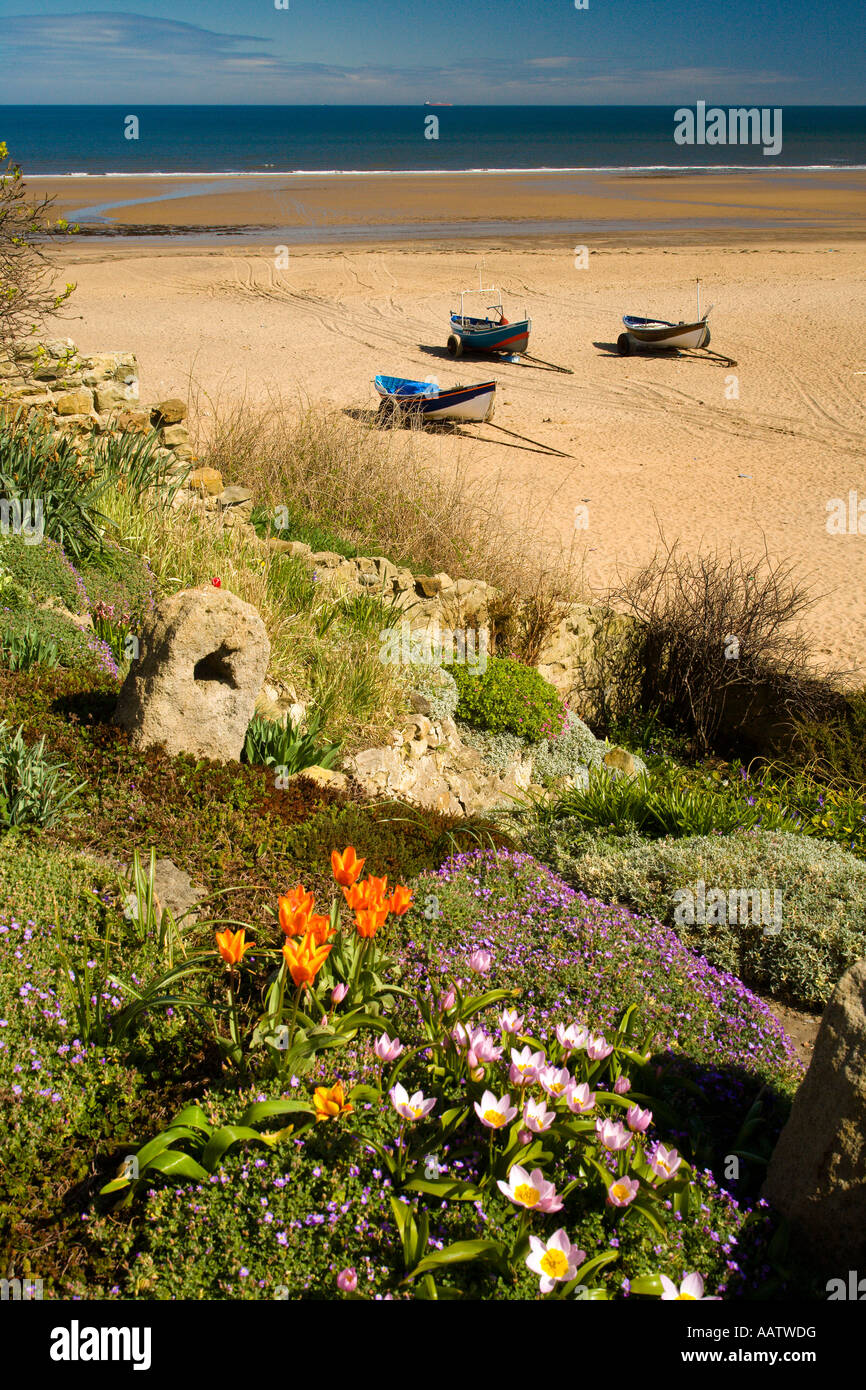 Marske Beach Redcar Cleveland England Stock Photo - Alamy