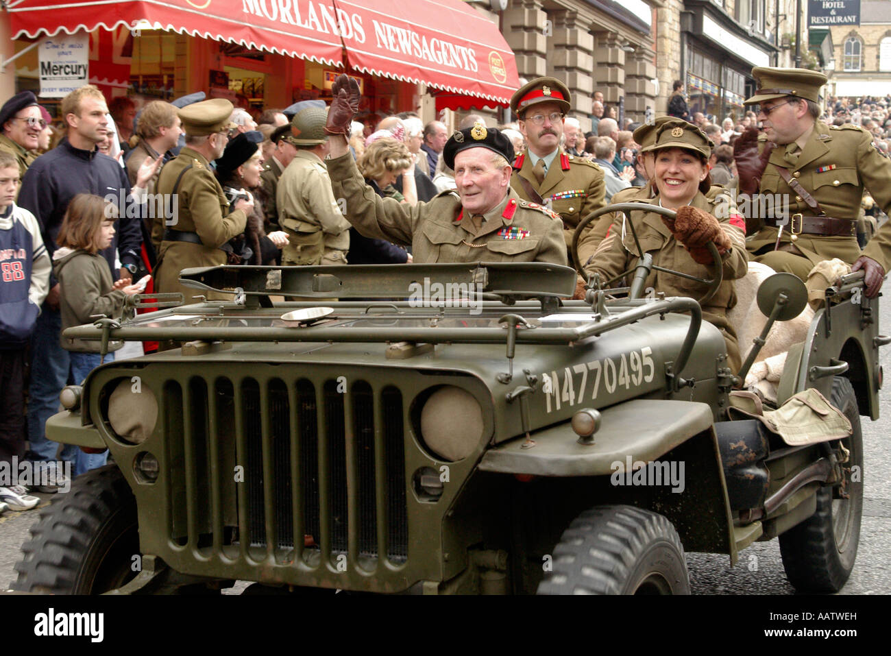 Participants at thr Pickering War Weekend every Oct at Pickering North ...
