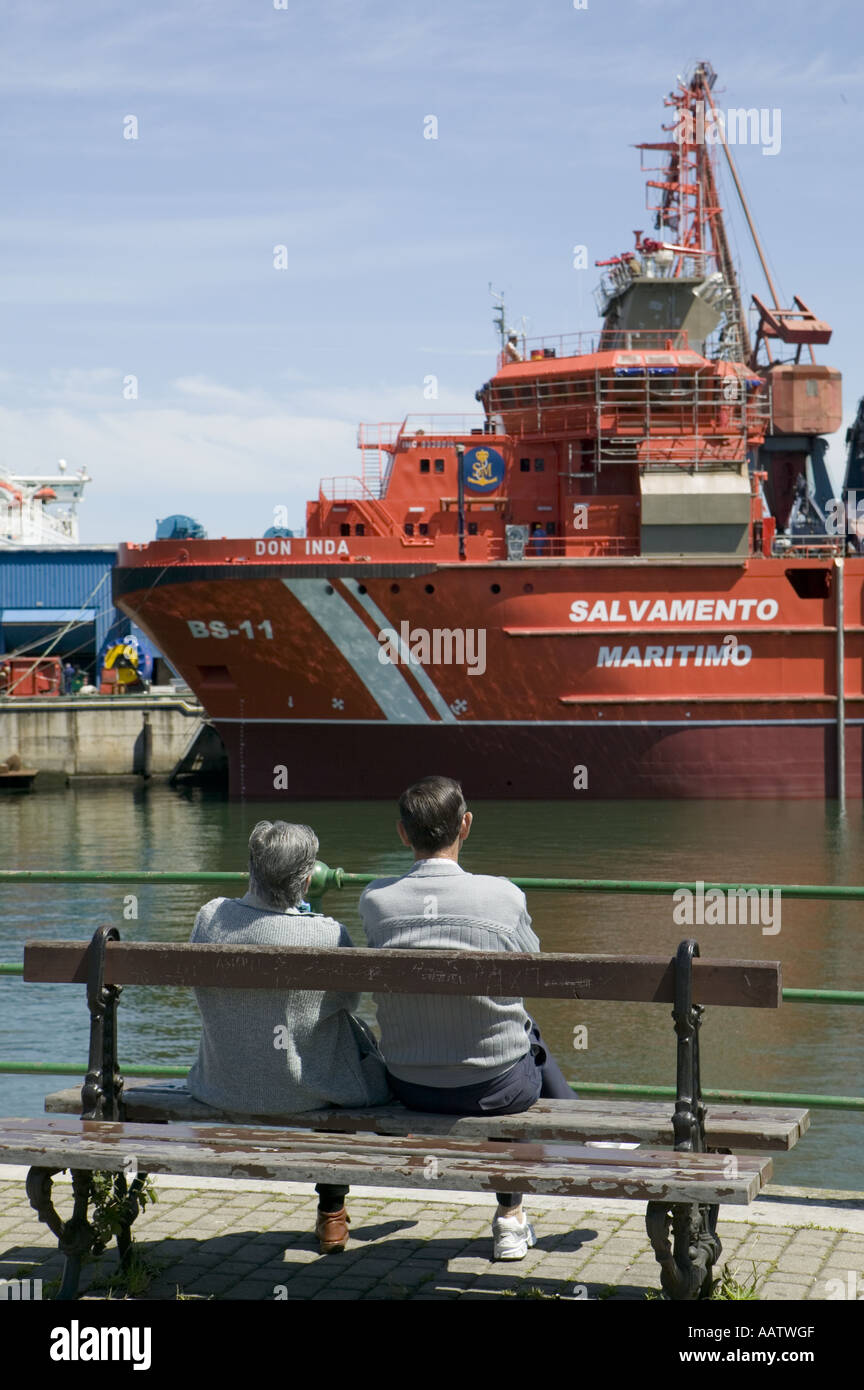 Harbour santurtzi pais vasco basque hi-res stock photography and images ...