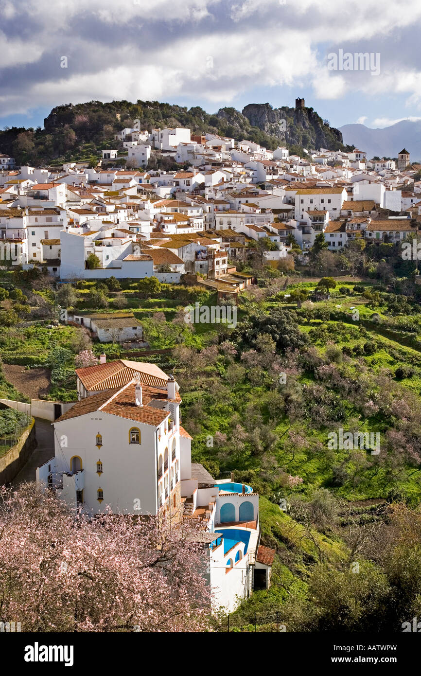 Gaucin a white hill village in Andalucia Spain Stock Photo - Alamy