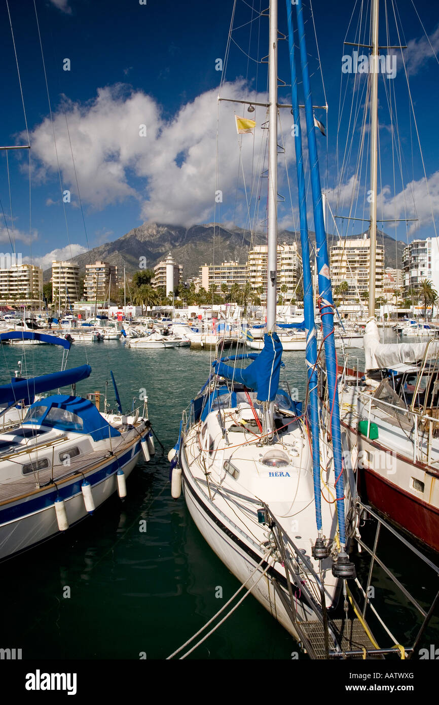 The Harbour Marbella Costa del Sol Spain Stock Photo - Alamy