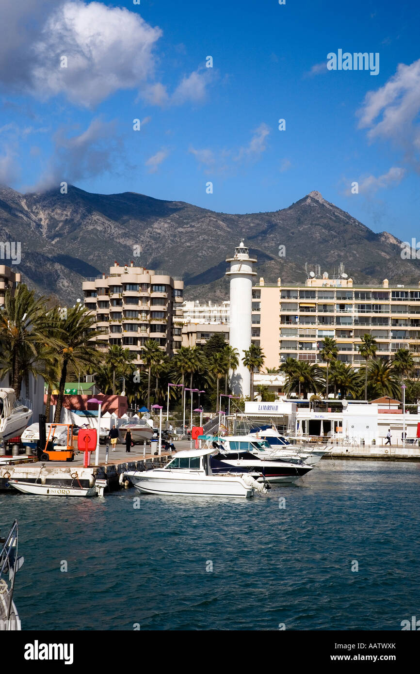 The Harbour Marbella Costa del Sol Spain Stock Photo - Alamy