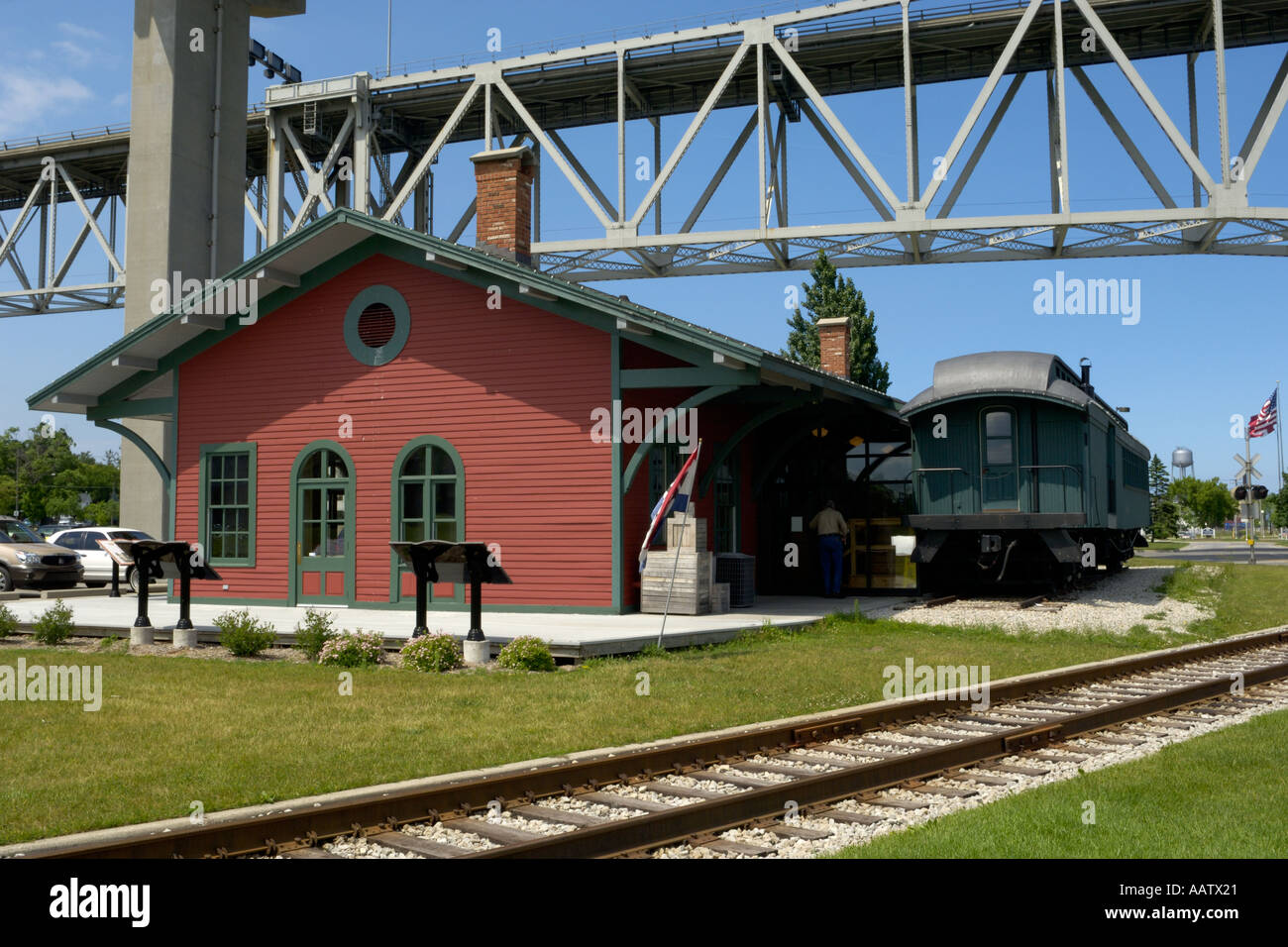 The Thomas Edison Depot Museum and Blue Water Bridges in Port Huron ...