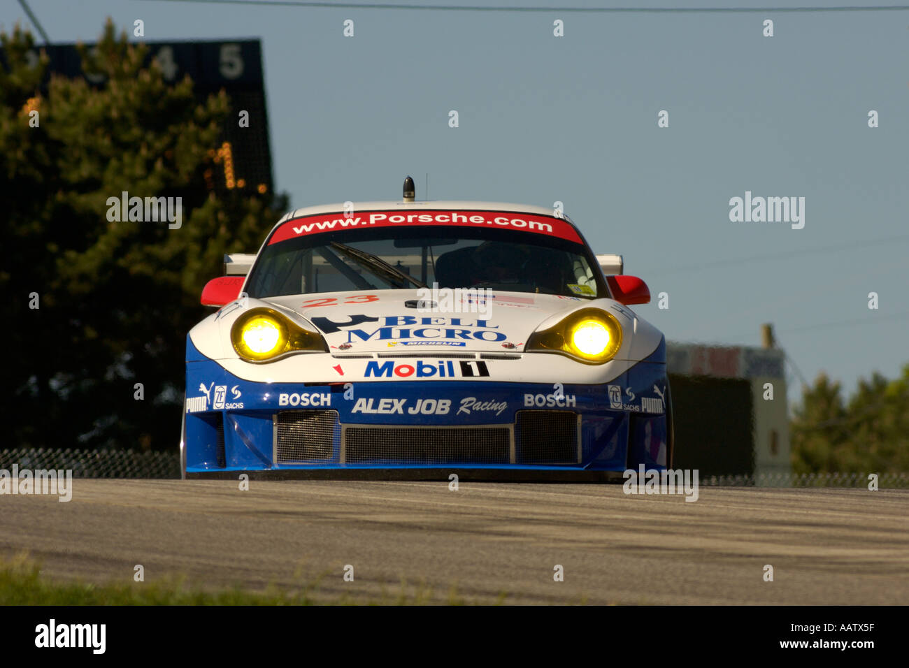 The Timo Bernard Romain Dumas Alex Job Racing Porsche 911 GT3 RSR at ...
