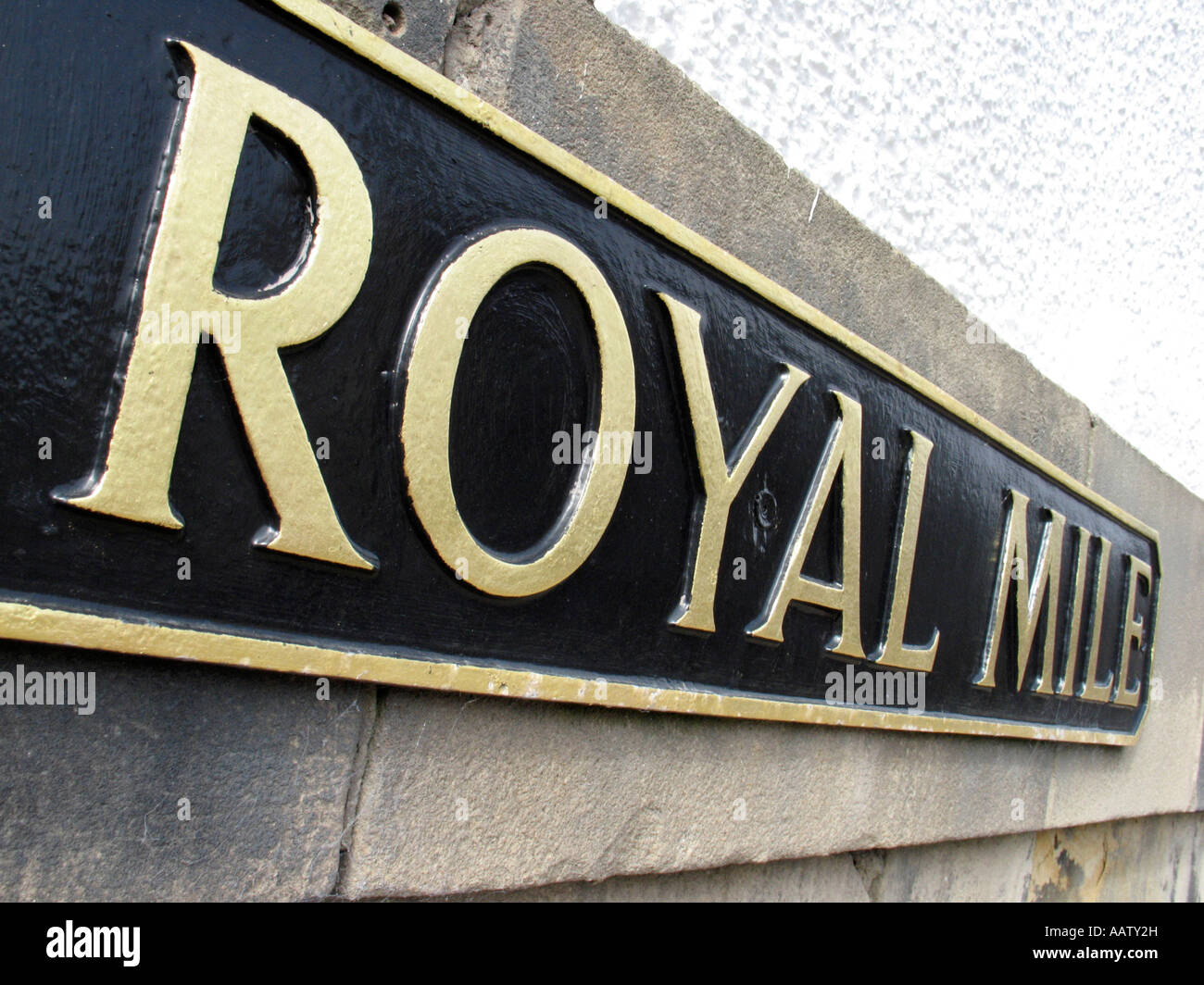 Royal castle sign hi-res stock photography and images - Alamy