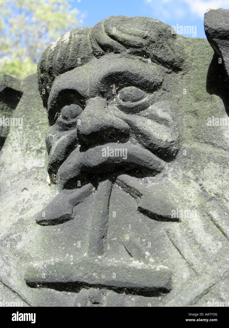 Curious memorial gravestone hi-res stock photography and images - Alamy