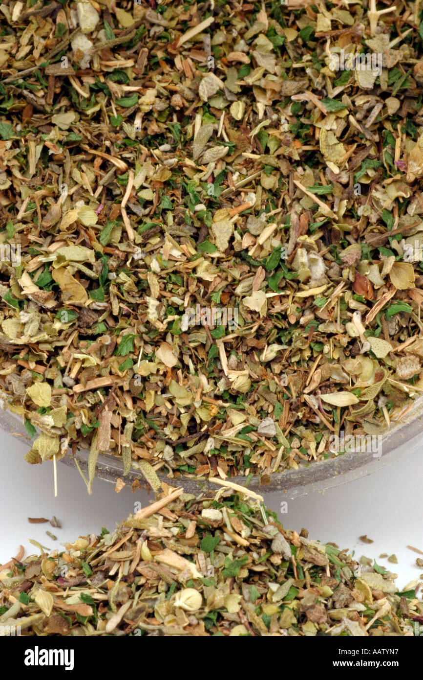Dried Mixed Herbs Stock Photo - Alamy