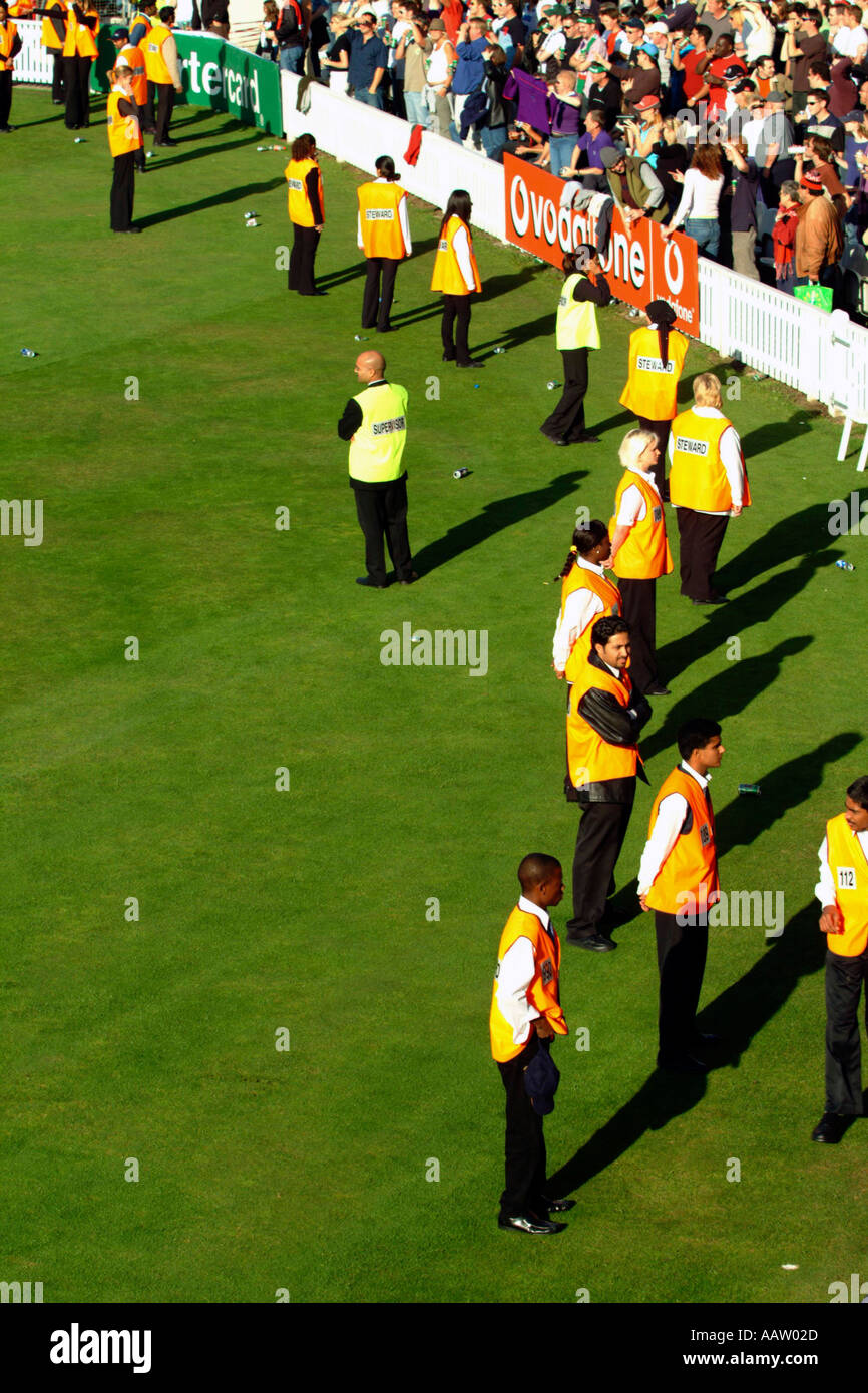 Ground security at The Oval London for the annual Australian Rules ...