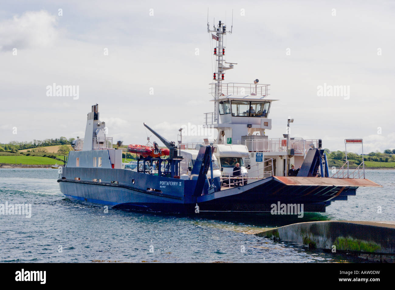 Car ferry strangford lough hi-res stock photography and images - Alamy