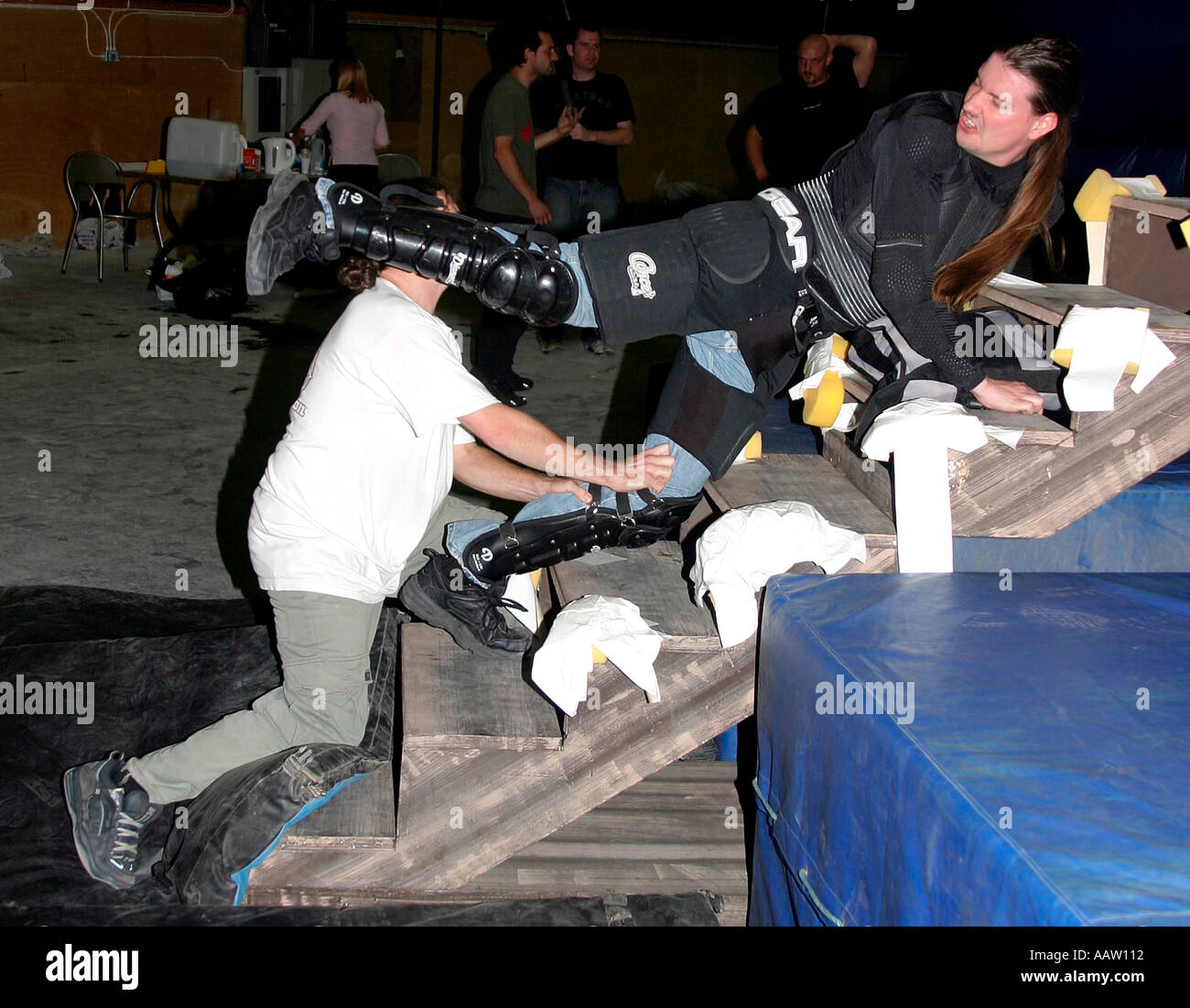 Stuntman Training London Stock Photo - Alamy