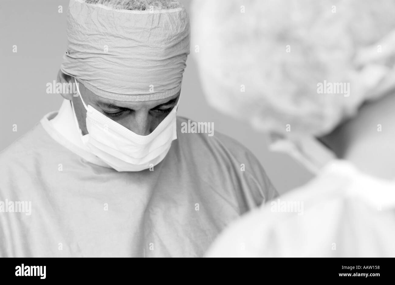 Operating Room Nurse Black and White Stock Photos & Images - Alamy